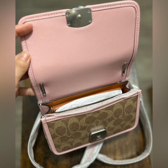 Coach | Bags | Coach Bandit Crossbody In Colorblock Signature Canvas ...